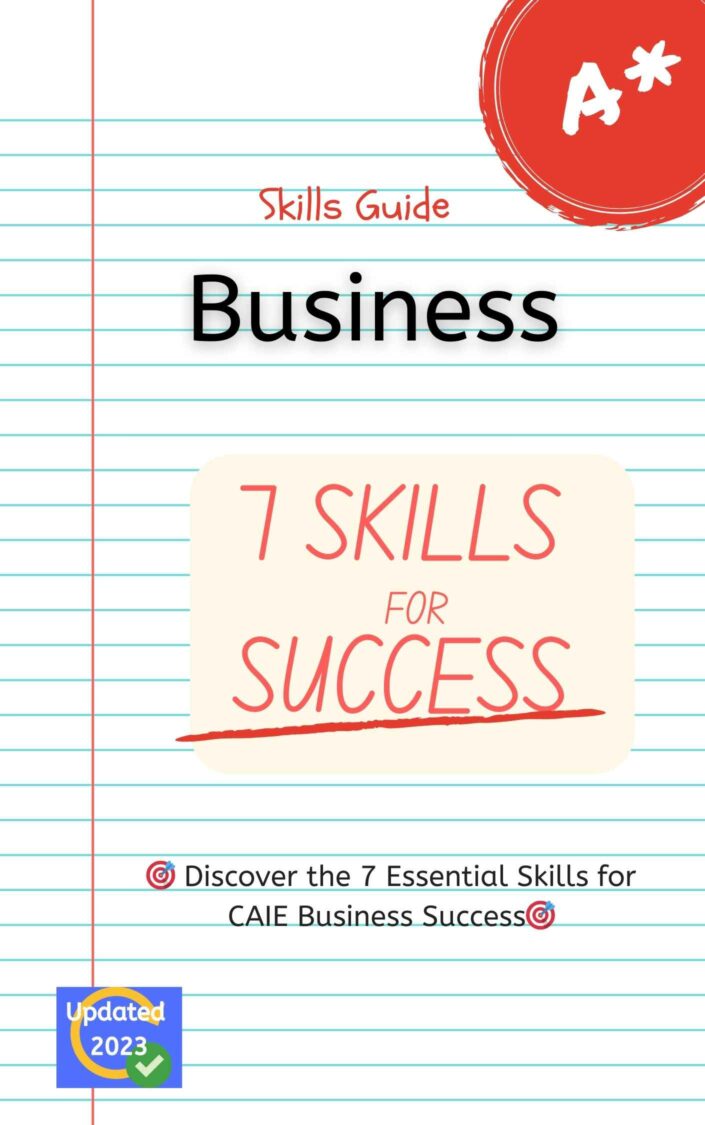 Business Exam Guide | Cambridge Essentials - Cambridge IGCSE & A-level